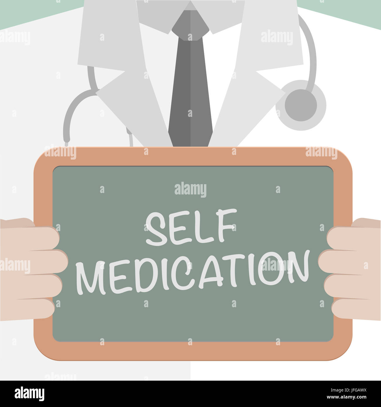 Board Self Medication Stock Photo - Alamy