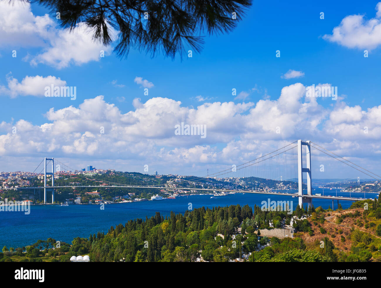 Bosphorus bridge building in turkey hi-res stock photography and images ...