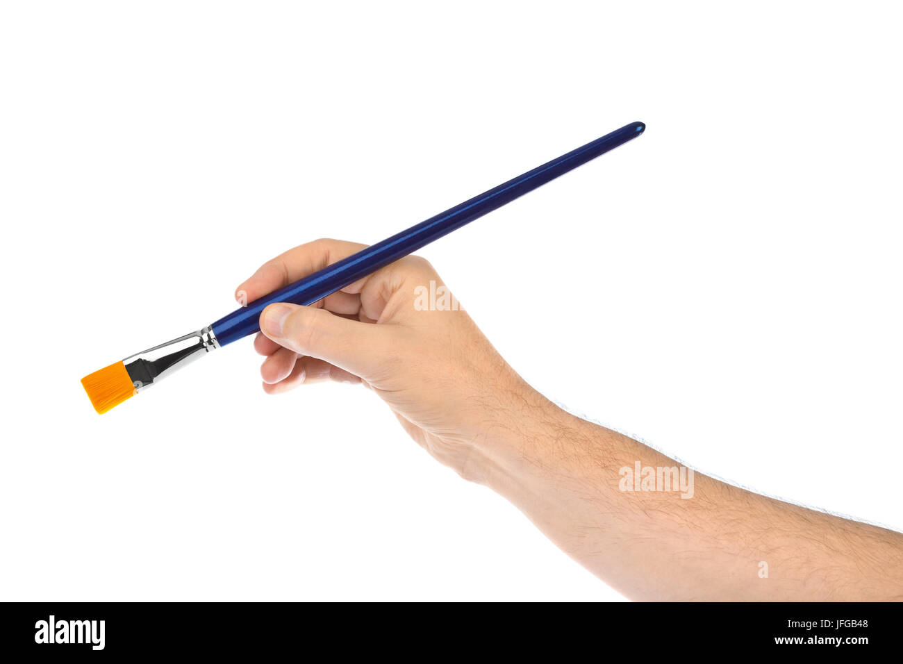 Hand paintbrush hi-res stock photography and images - Alamy
