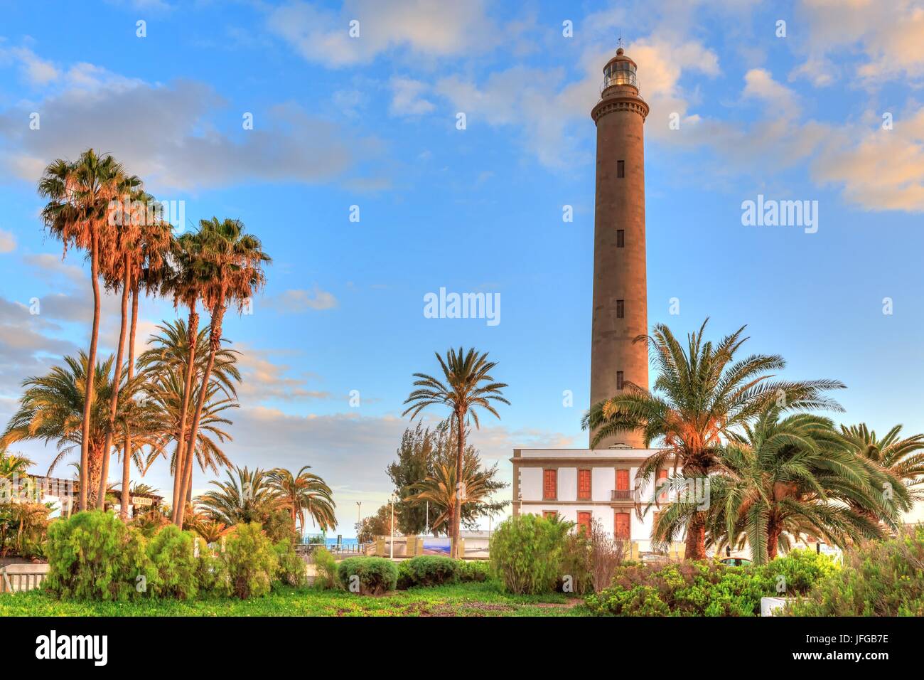 Maspalomas Lighthouse, Gran Canaria Stock Photo - Alamy