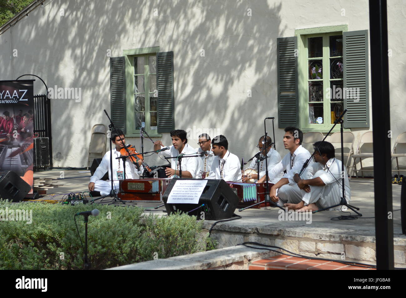 Indian Concert Show in San Antonio Stock Photo - Alamy