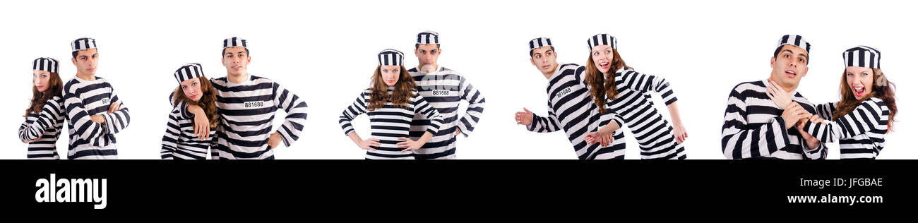 Handcuffed prisoners hi-res stock photography and images - Alamy