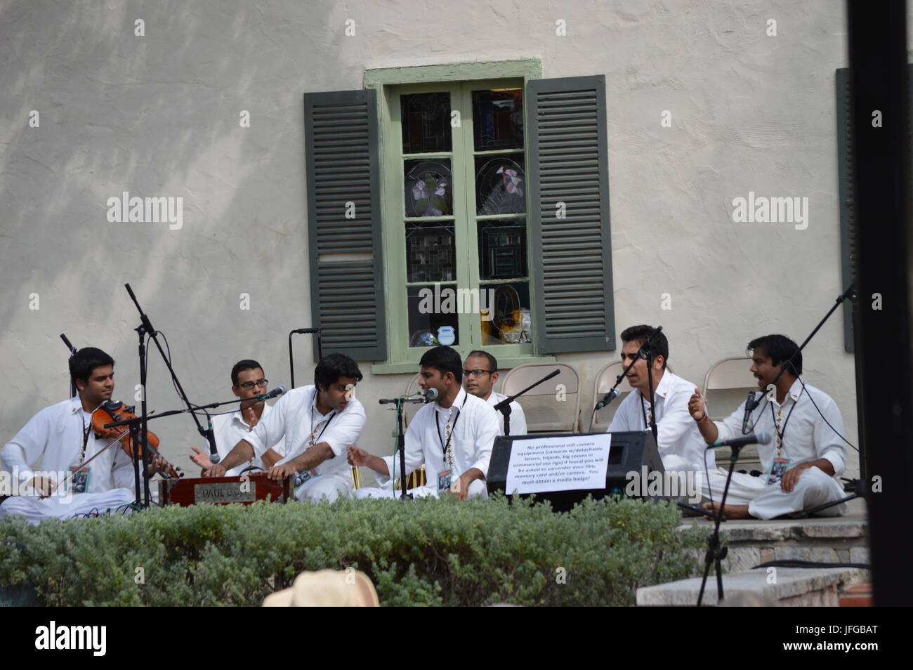 Indian Concert Show in San Antonio Stock Photo - Alamy