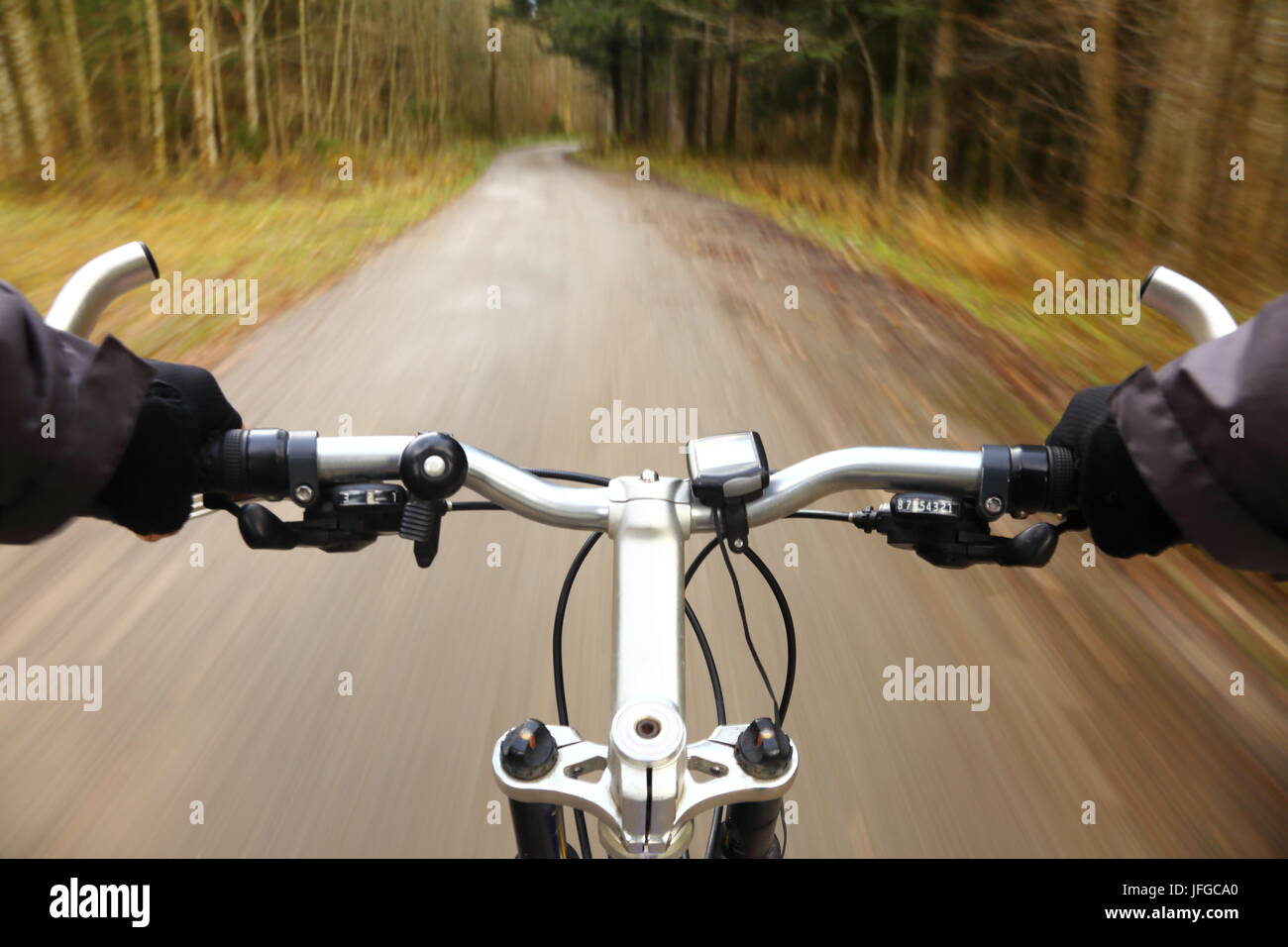 speed driving bike Stock Photo - Alamy