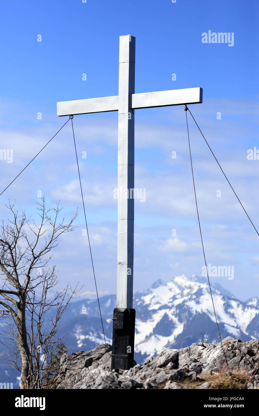 cross on mountain Stock Photo - Alamy