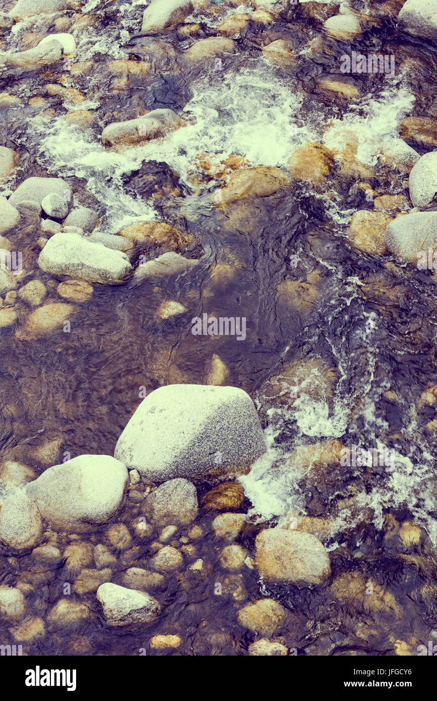 mountain river stones Stock Photo - Alamy