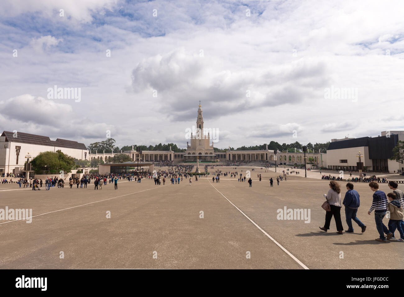 The Sanctuary of Fatima, Portugal Stock Photo - Alamy