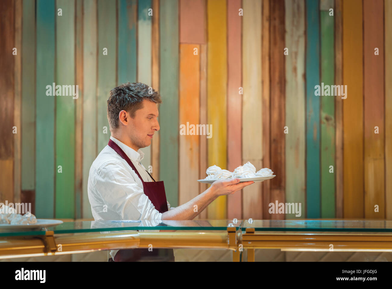 Young baker hi-res stock photography and images - Alamy