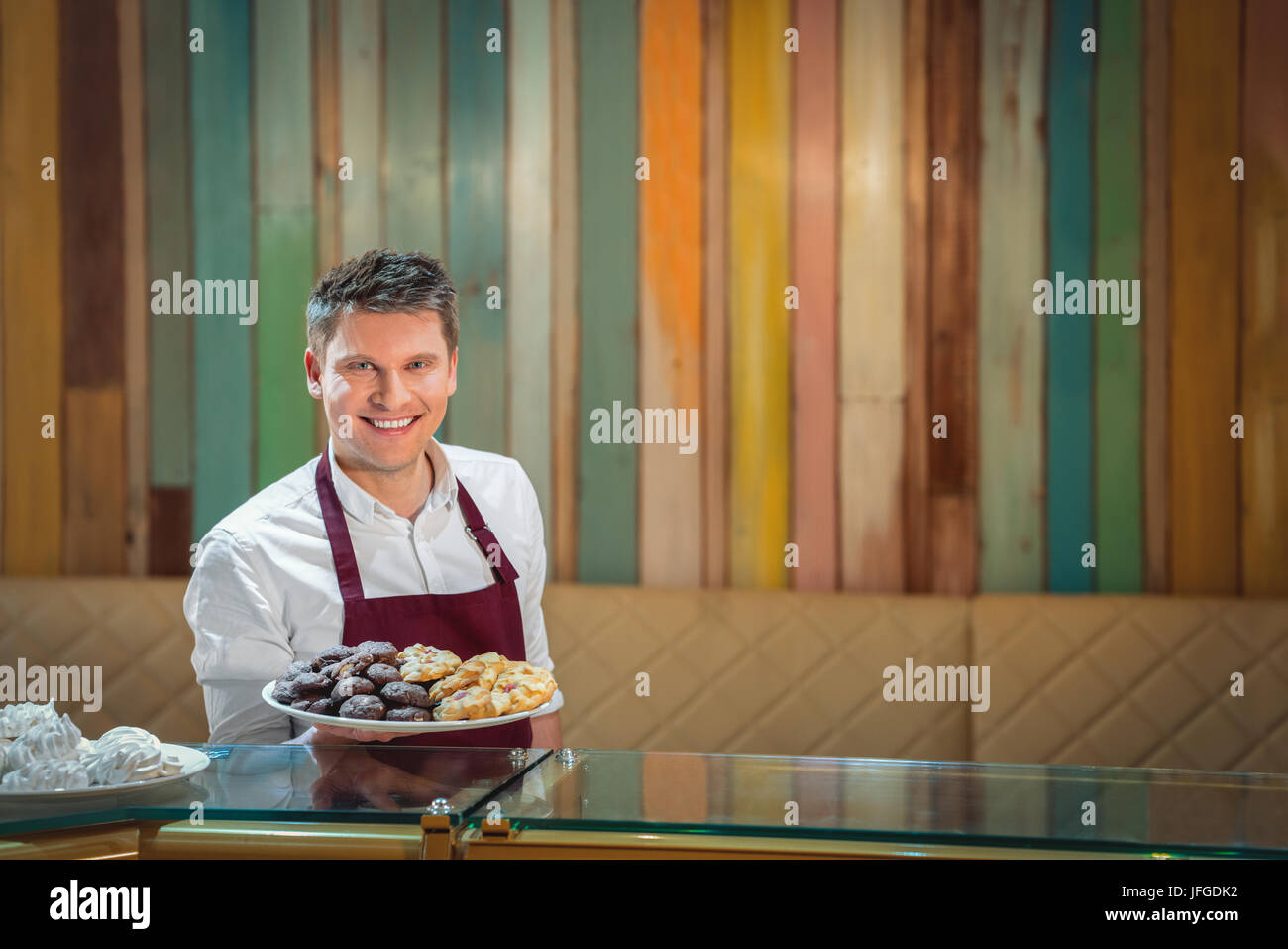 Bakery barista hi-res stock photography and images - Alamy