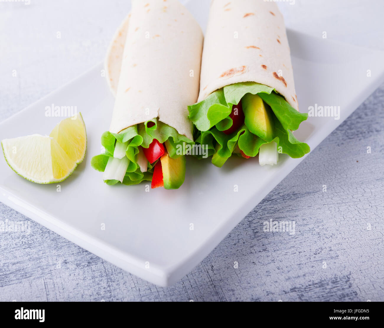 Wrap sandwiches hi-res stock photography and images - Alamy