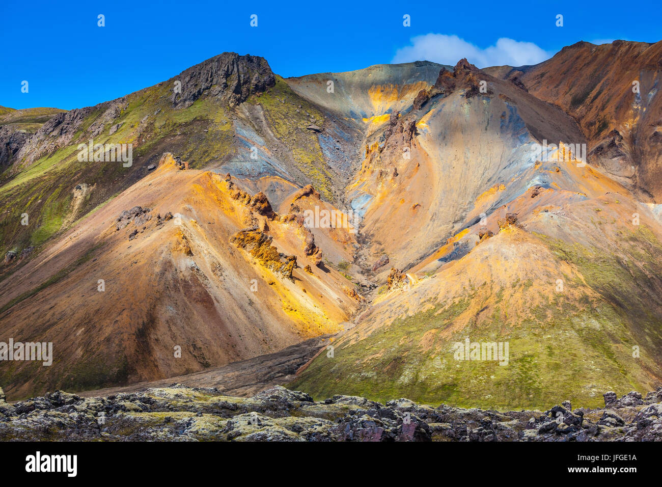 Multi colored mountains hi-res stock photography and images - Alamy