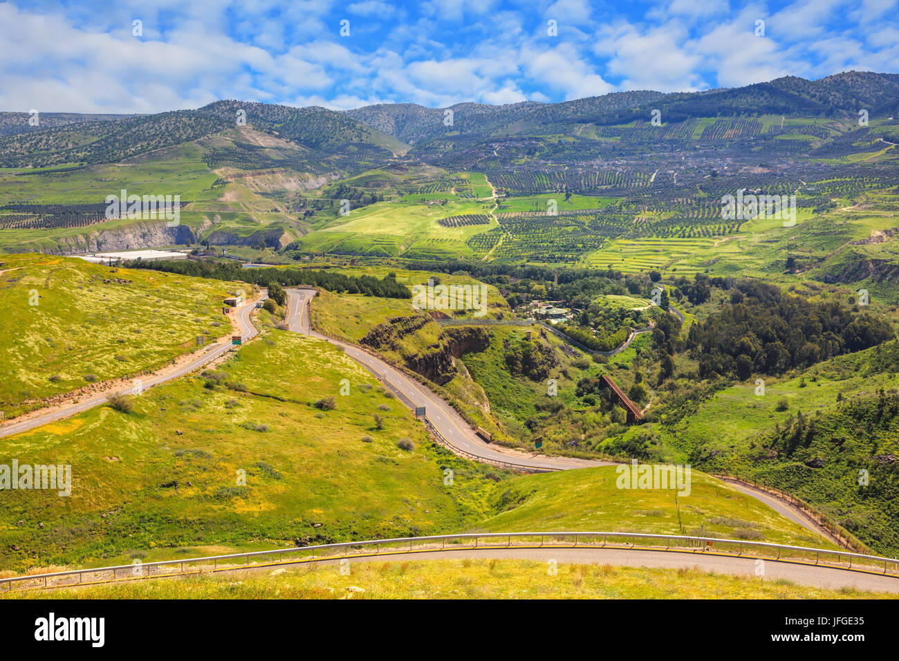 The hot springs of Hamat Gader Stock Photo - Alamy