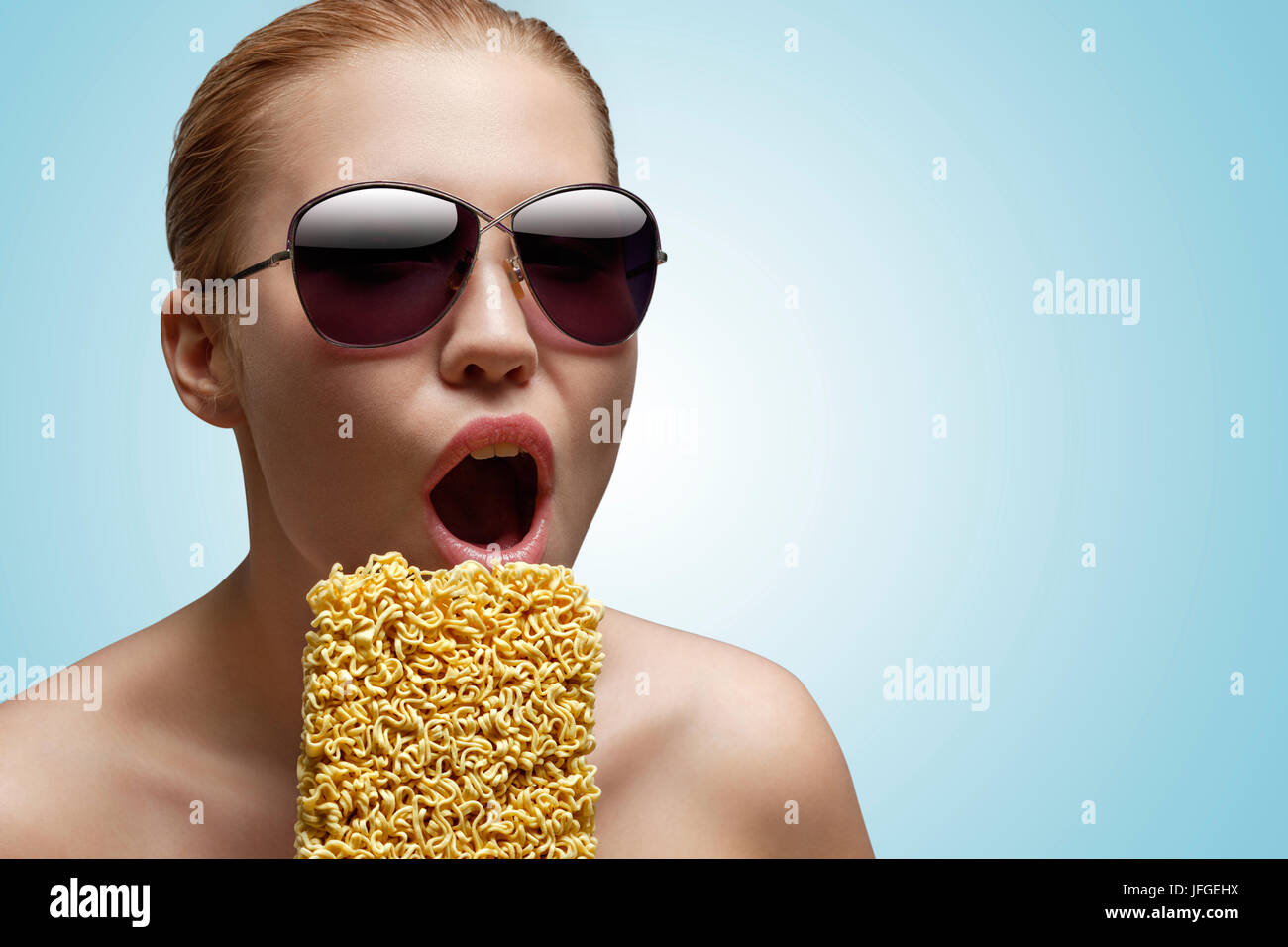 Fast hungry hi-res stock photography and images - Alamy