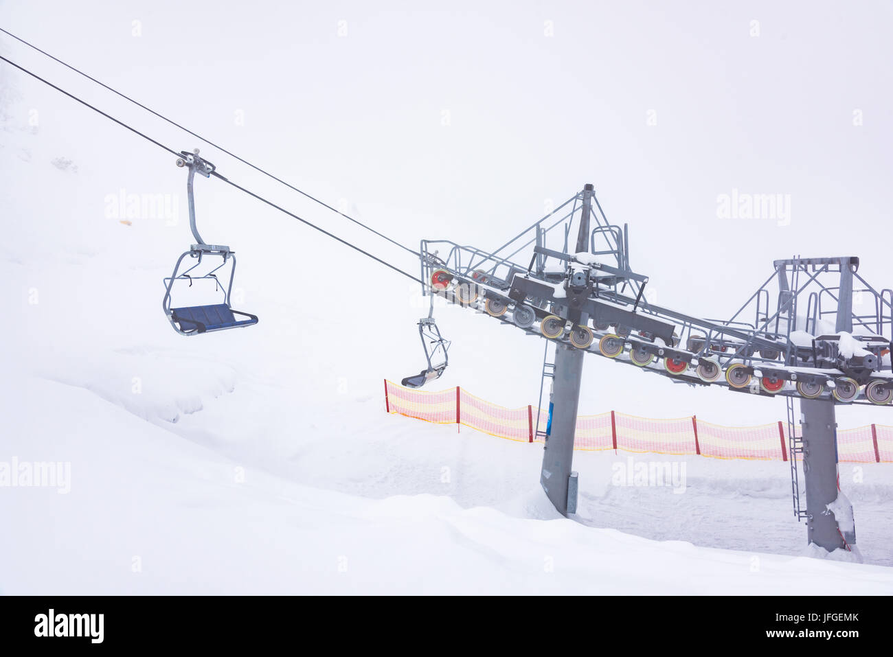 chair lift for skiing Stock Photo - Alamy