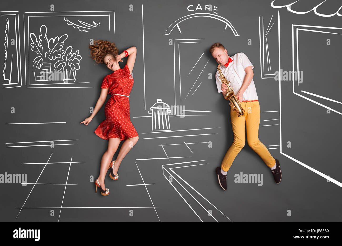 Love of jazz hi-res stock photography and images - Alamy