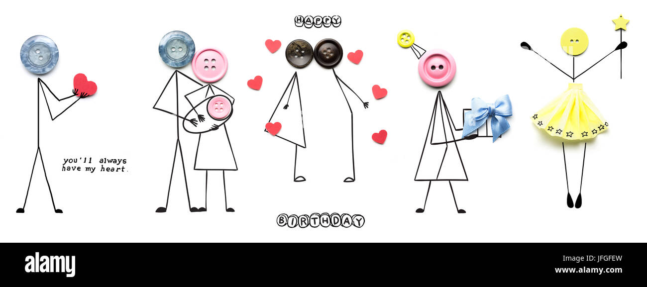 Girl dress buttons hi-res stock photography and images - Alamy