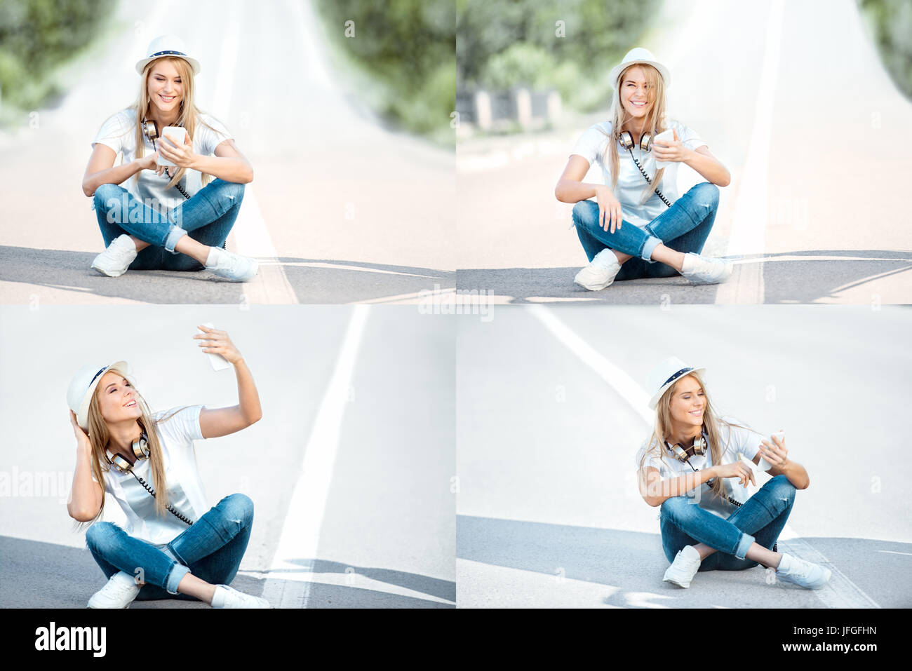 Pretty and smart Stock Photo - Alamy