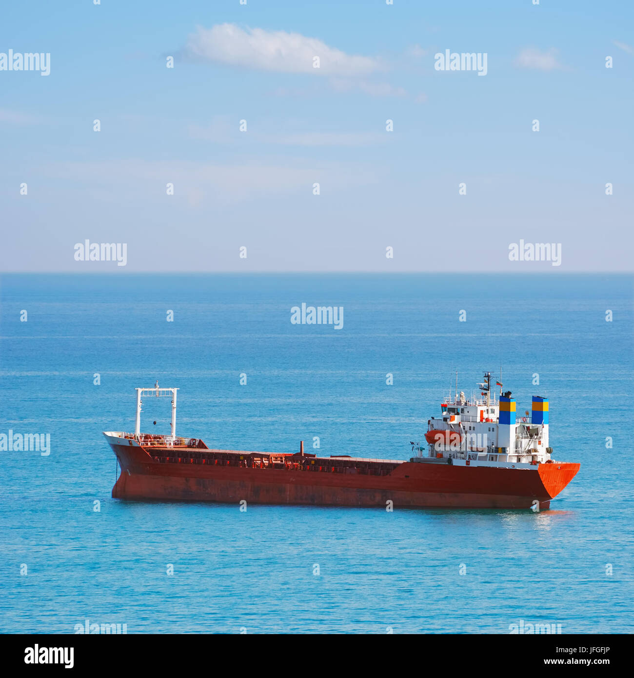 General Cargo Ship Stock Photo - Alamy