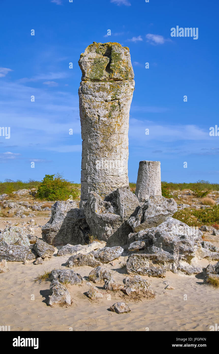 The Stone Desert Stock Photo - Alamy