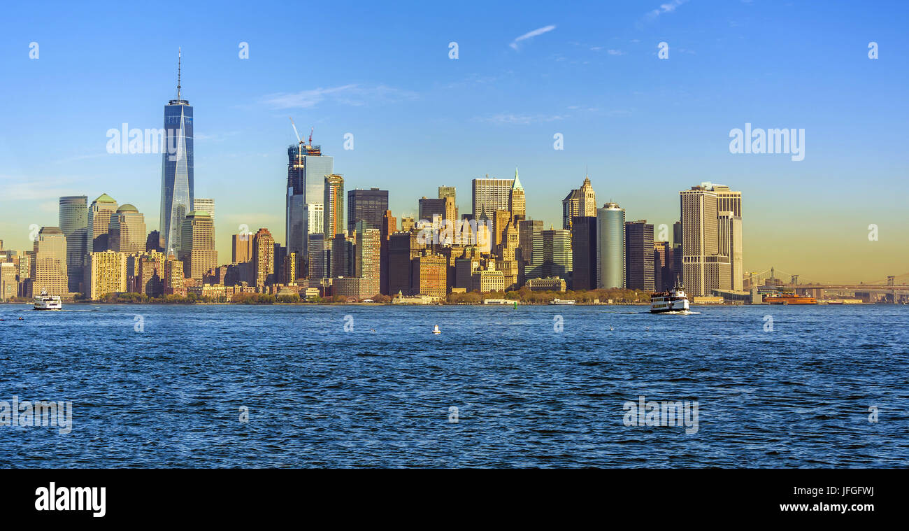 New York Skyline Stock Photo - Alamy