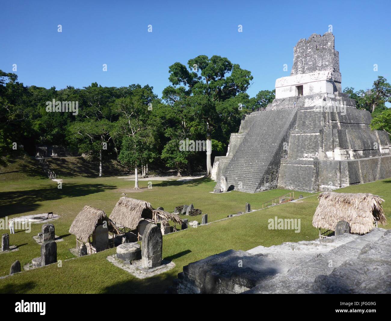 Guatemala temple ruin in hi-res stock photography and images - Alamy