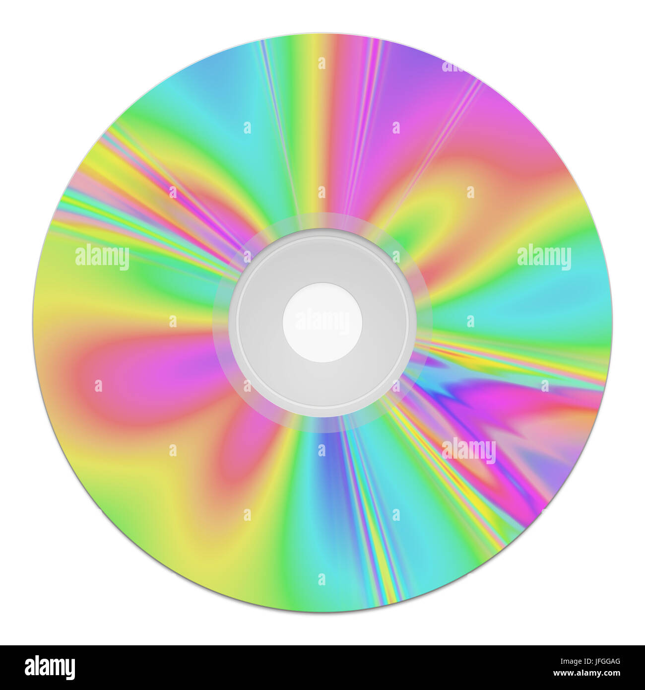 a colorful cd-rom music data storage Stock Photo - Alamy