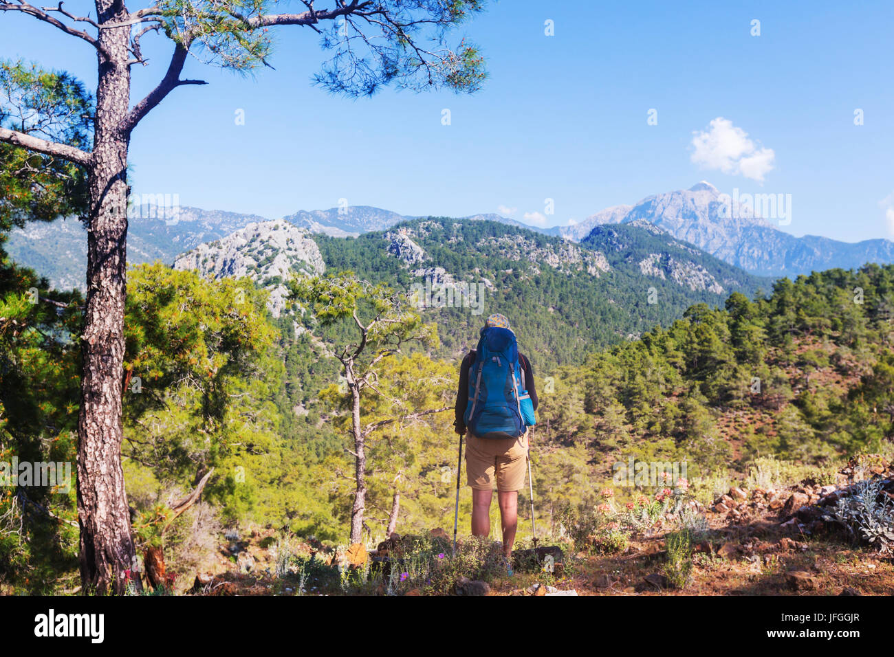 Hike in Turkey Stock Photo - Alamy