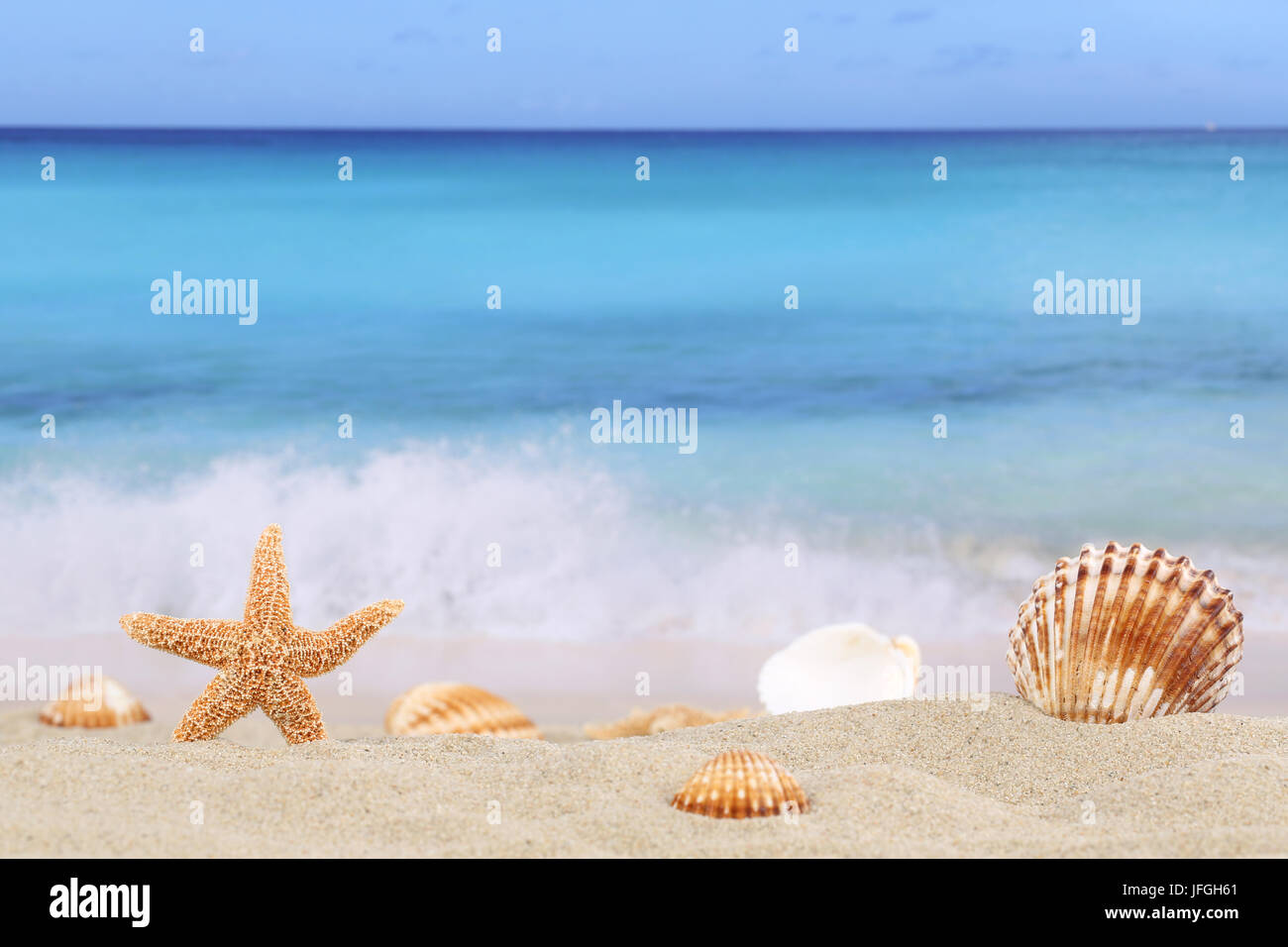 Sommer strand hintergrund hi-res stock photography and images - Alamy