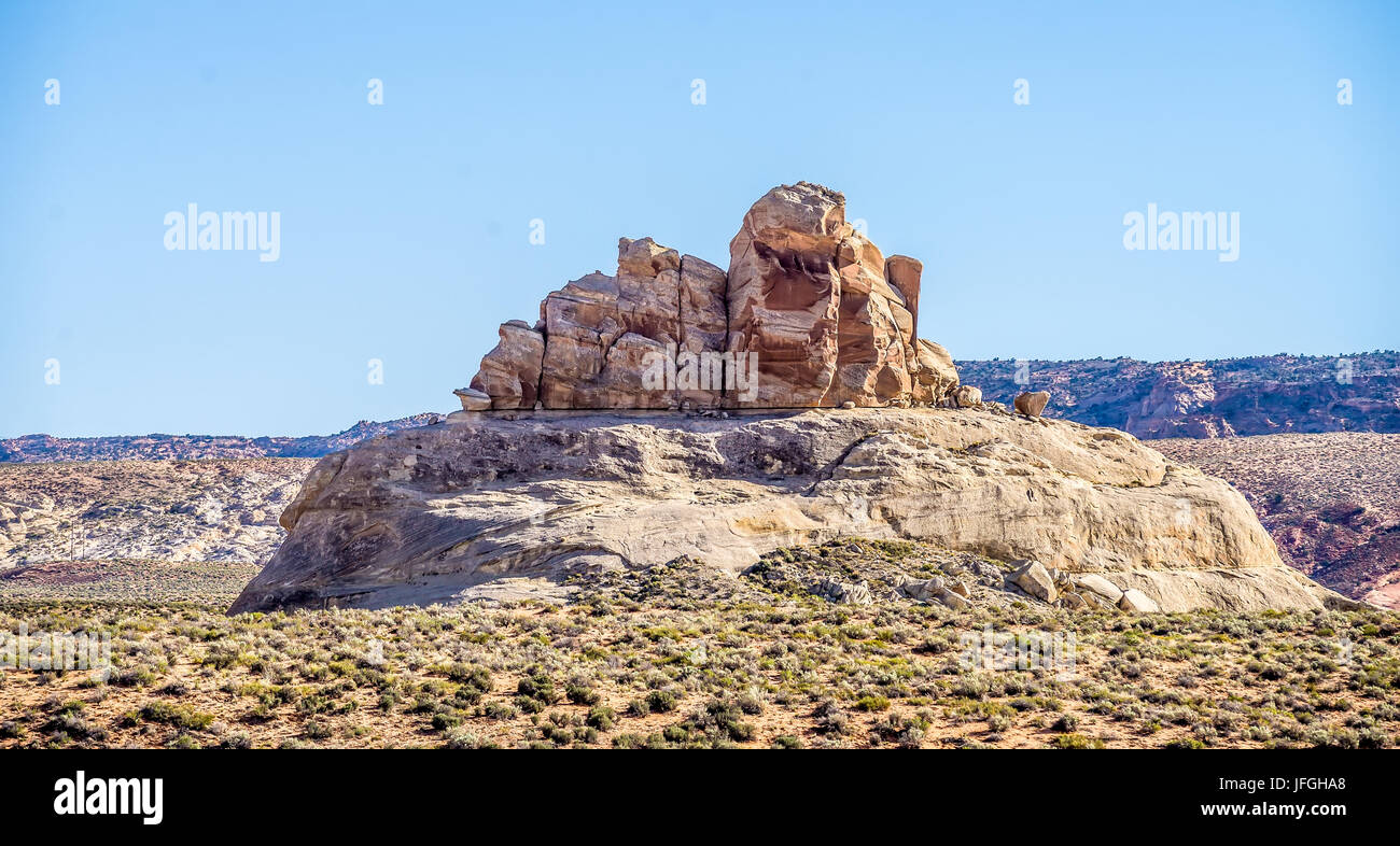 canyon geological formations in utah and arizona Stock Photo - Alamy