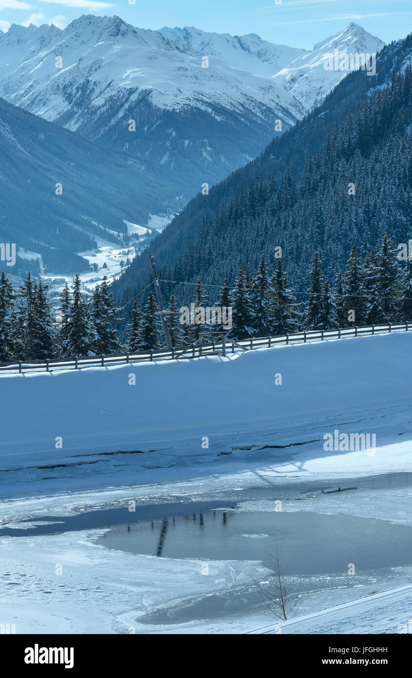 Kappl ski resort hi-res stock photography and images - Alamy