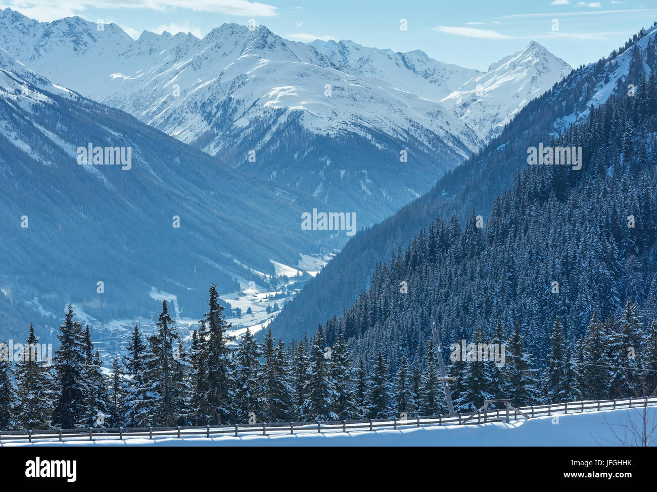 Kappl ski resort hi-res stock photography and images - Alamy