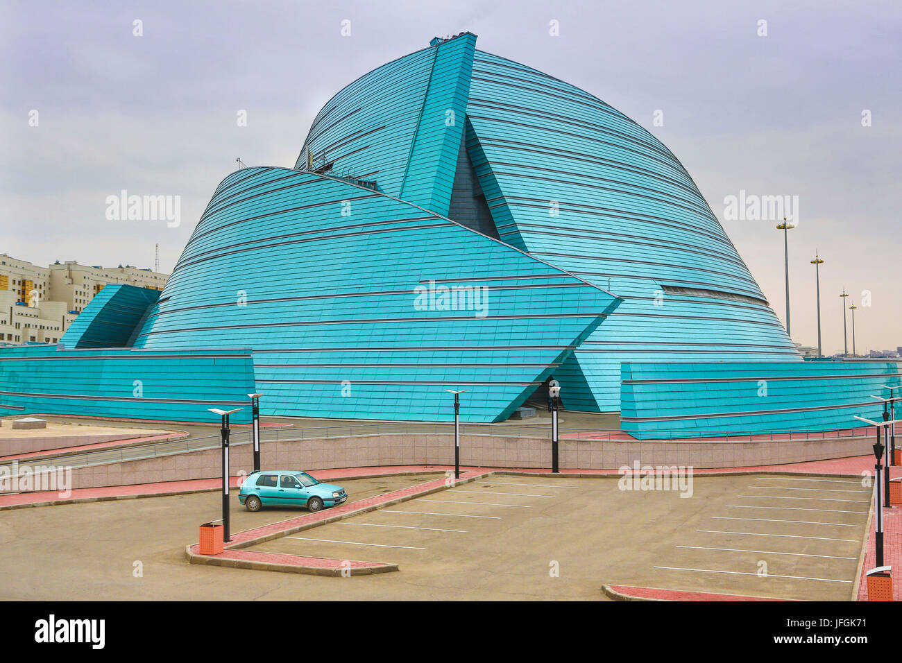 Kazakhstan, Astana City, New Administrative City, State Auditorium ...