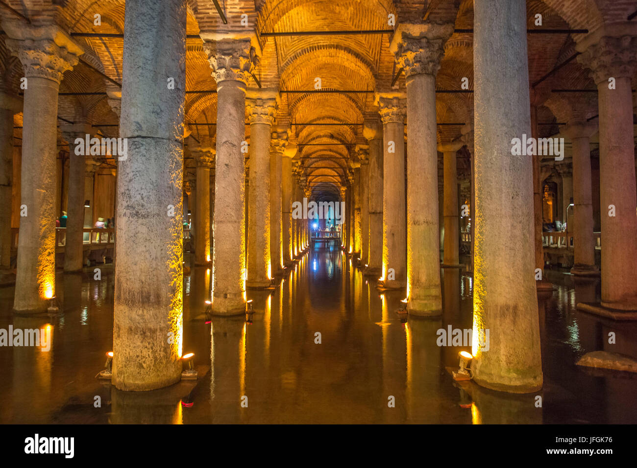 Turkey, Istanbul City, Basilica Cystern Stock Photo - Alamy