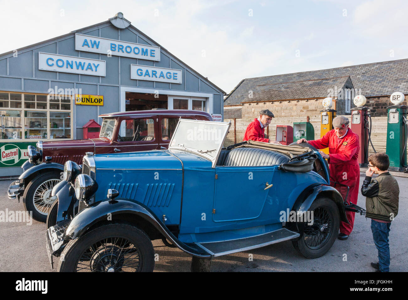 England, Birmingham, Dudley, The Black Country Living Museum ...