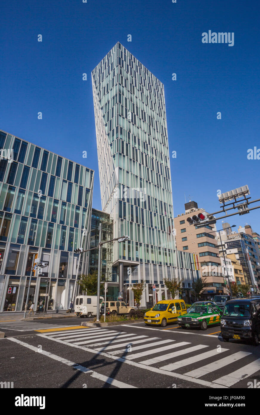 Japan, Tokyo City, Aoyama Avenue, Omotesando area Stock Photo - Alamy
