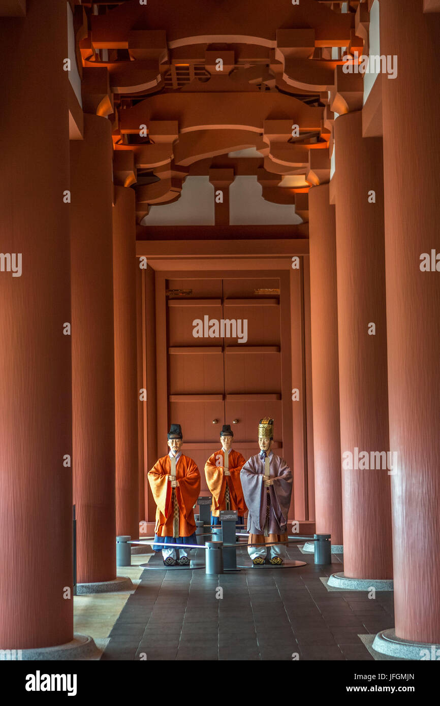 Japan, Kansai, Osaka City, Osaka castle, Osaka city History Museum ...