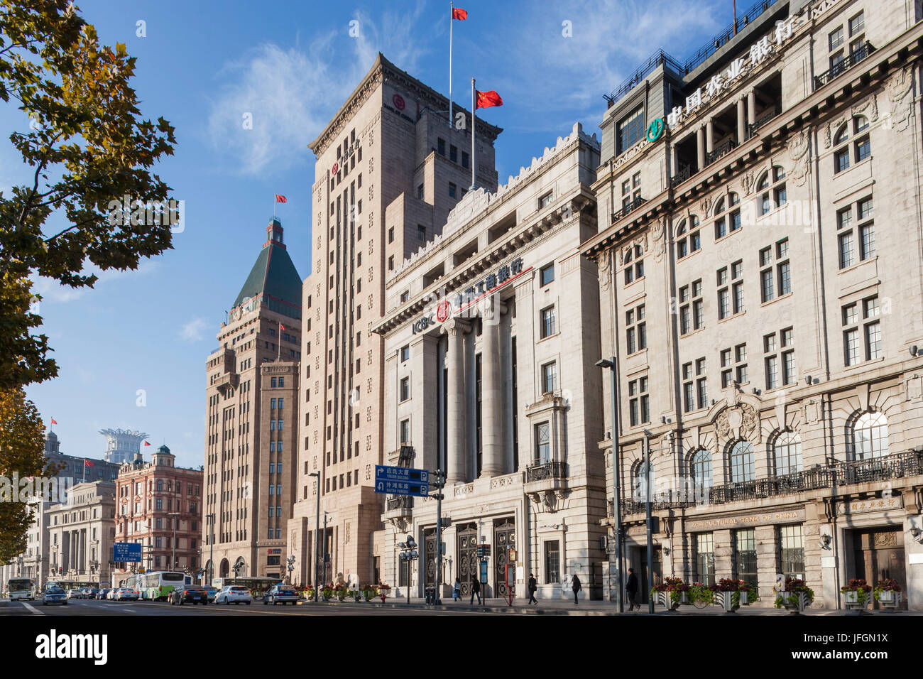 China, Shanghai, The Bund, Historic Buildings Stock Photo - Alamy
