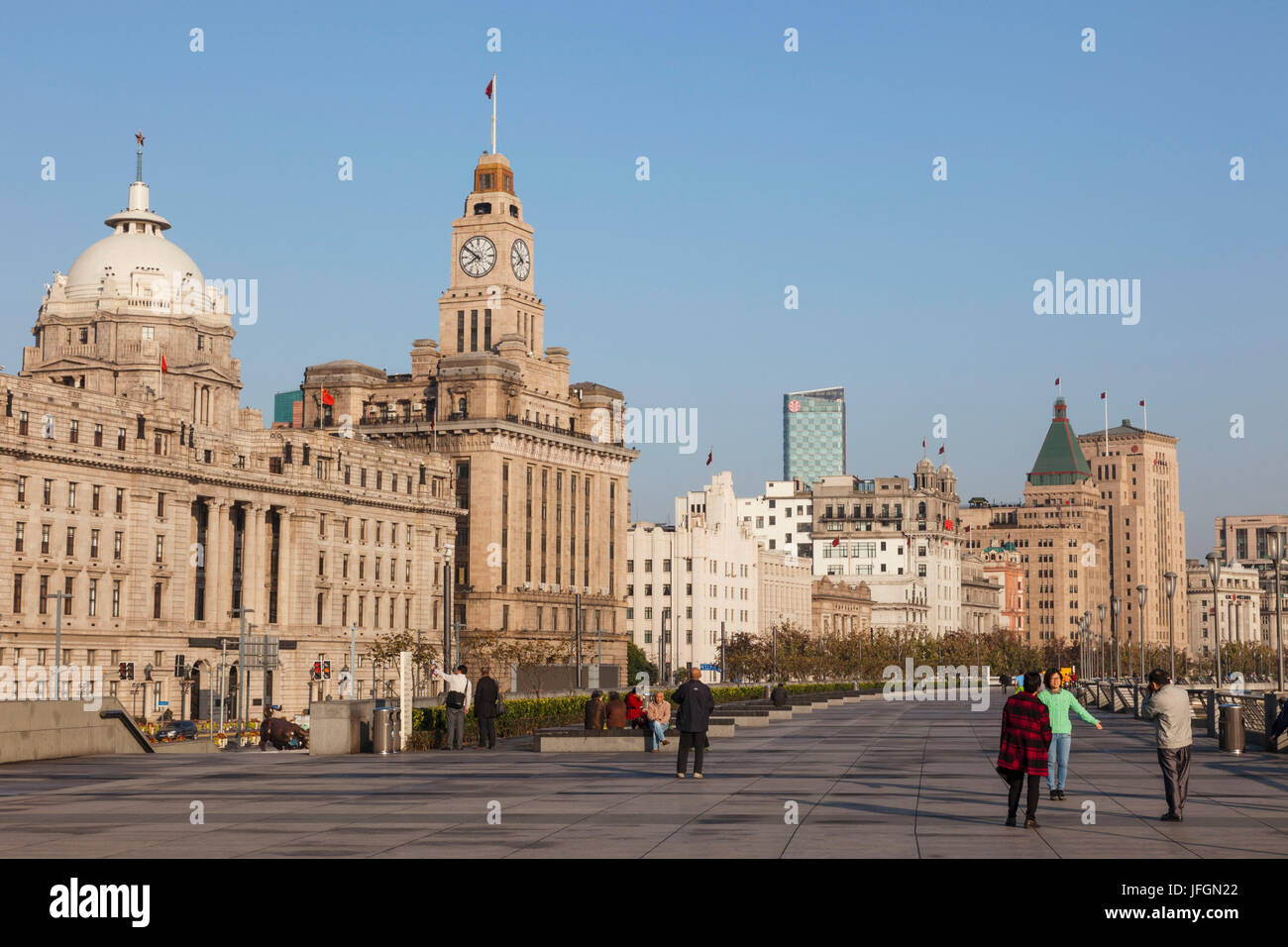 China, Shanghai, The Bund, Historic Buildings Stock Photo - Alamy