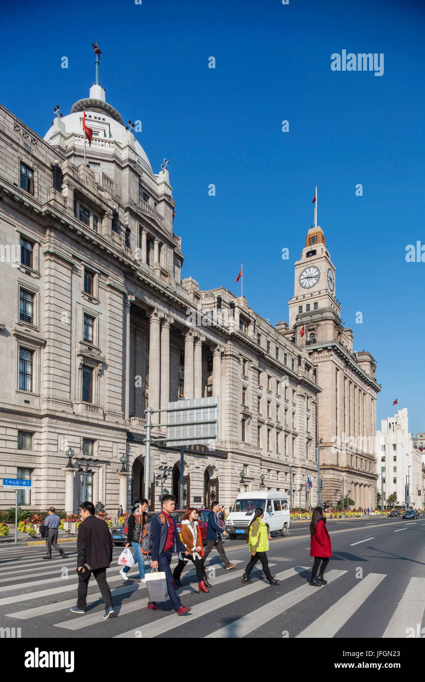 China, Shanghai, The Bund, Historic Buildings Stock Photo - Alamy