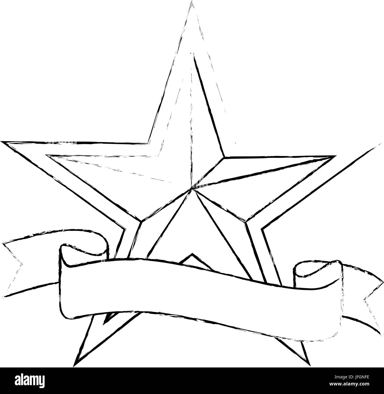 Star medal shape icon vector illustration graphic design Stock Vector ...