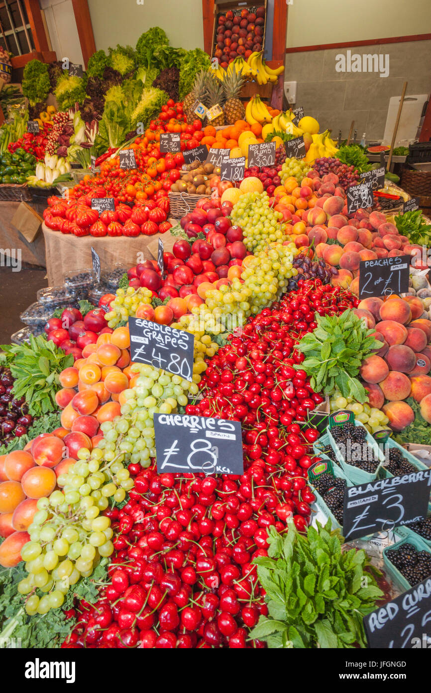 Borough england london southwark fruit market stall hi-res stock ...