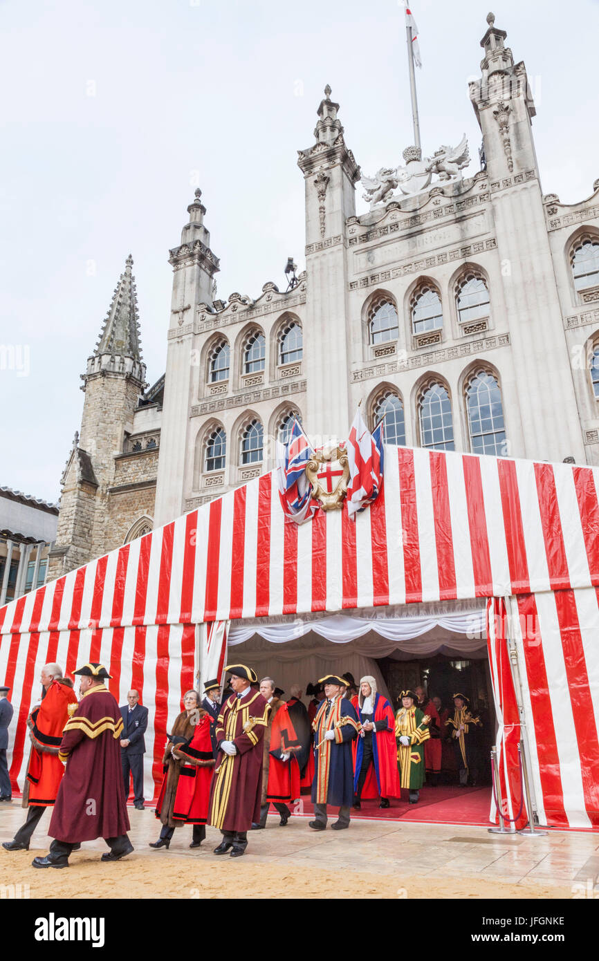 England, London, The Lord Mayor's Show, Guildhall, City of London ...