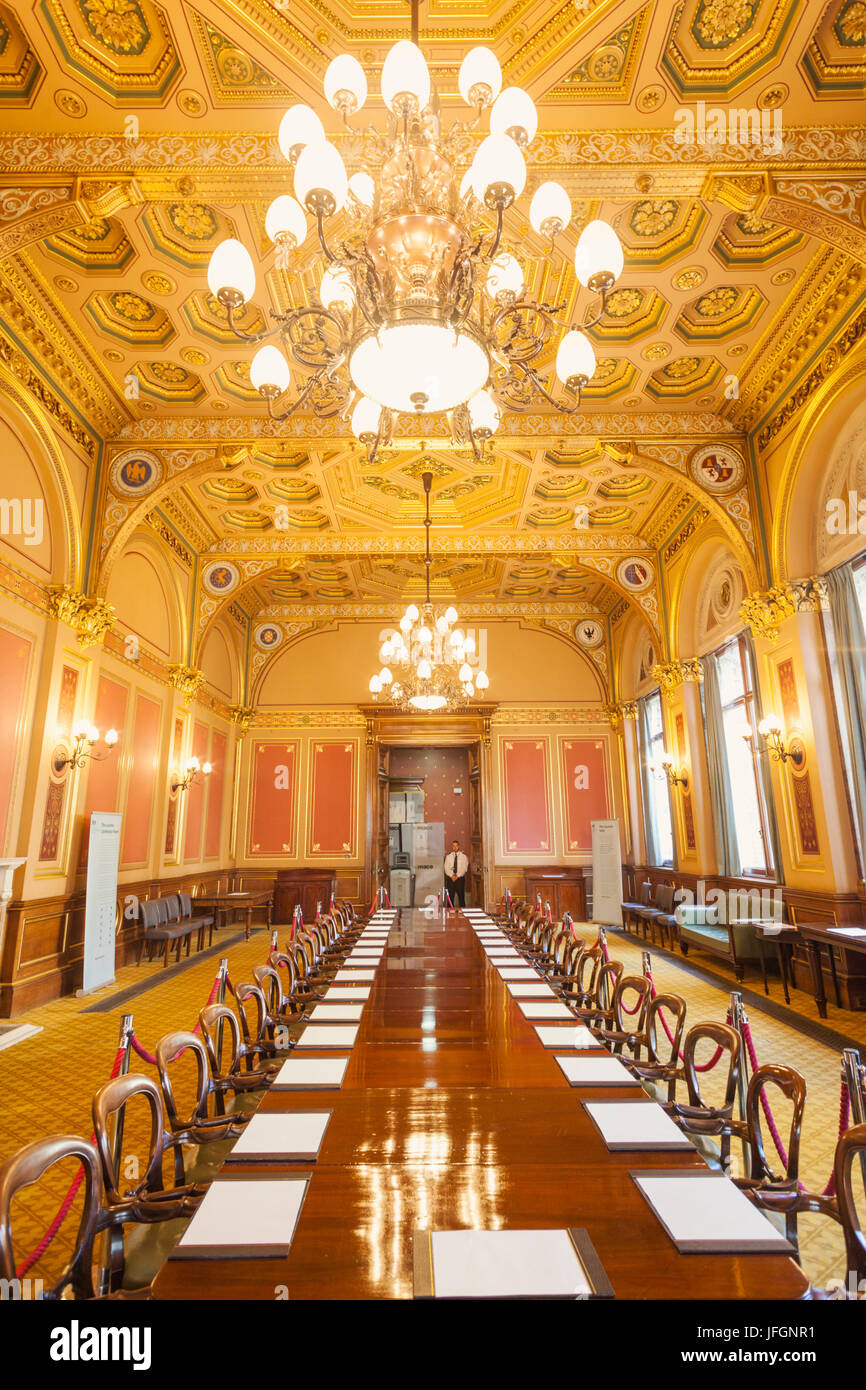 England, London, Whitehall, The Foreign Office, Locarno Conference Room ...
