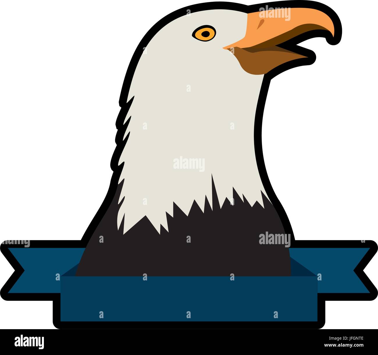 American hawk symbol icon vector illustration graphic design Stock ...