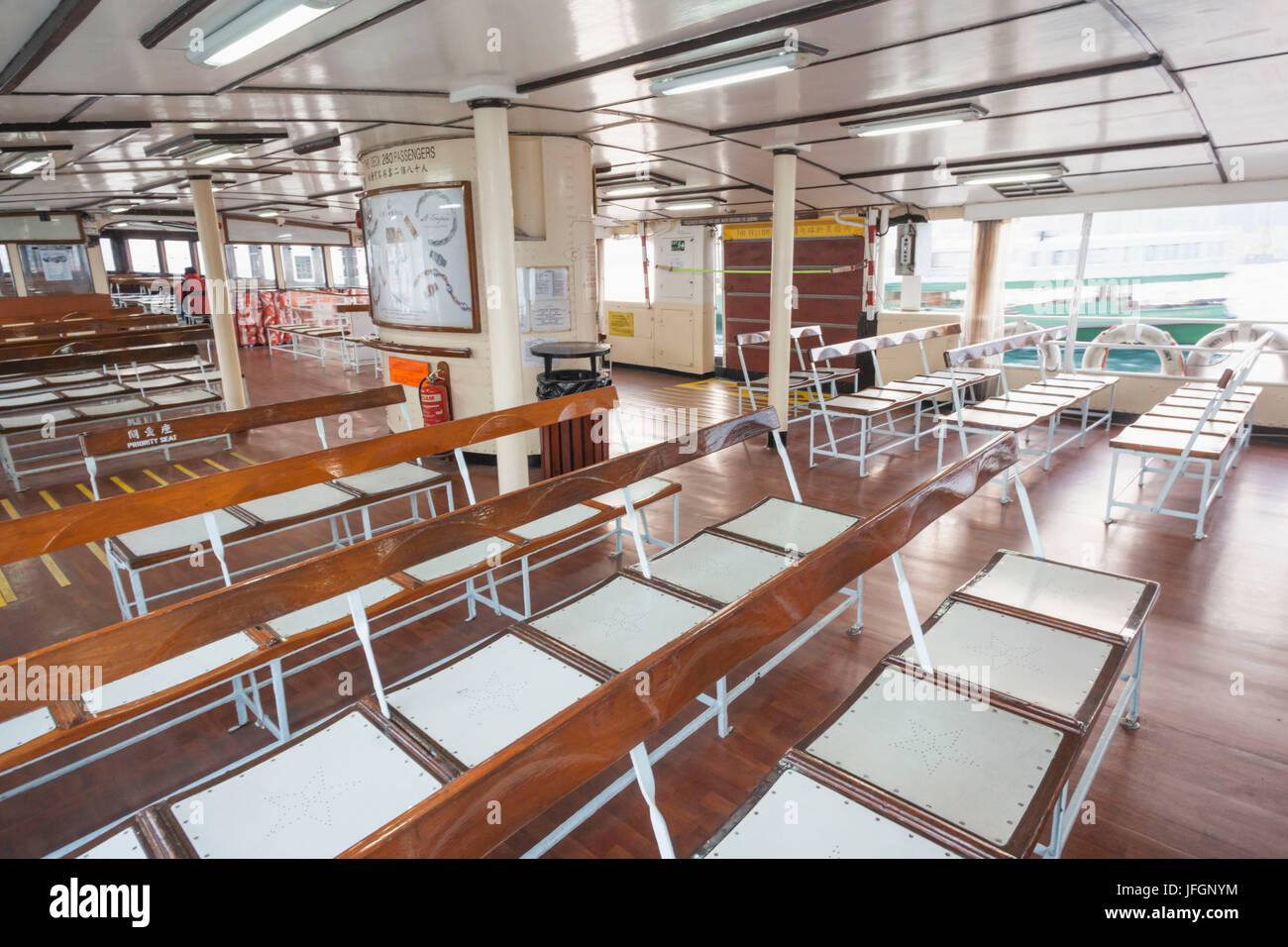 Ferry deck seats seating hi-res stock photography and images - Alamy