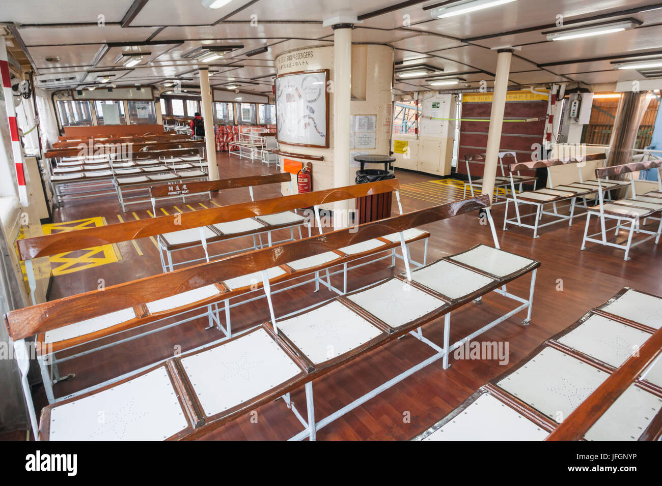 Empty ferry seats hi-res stock photography and images - Alamy