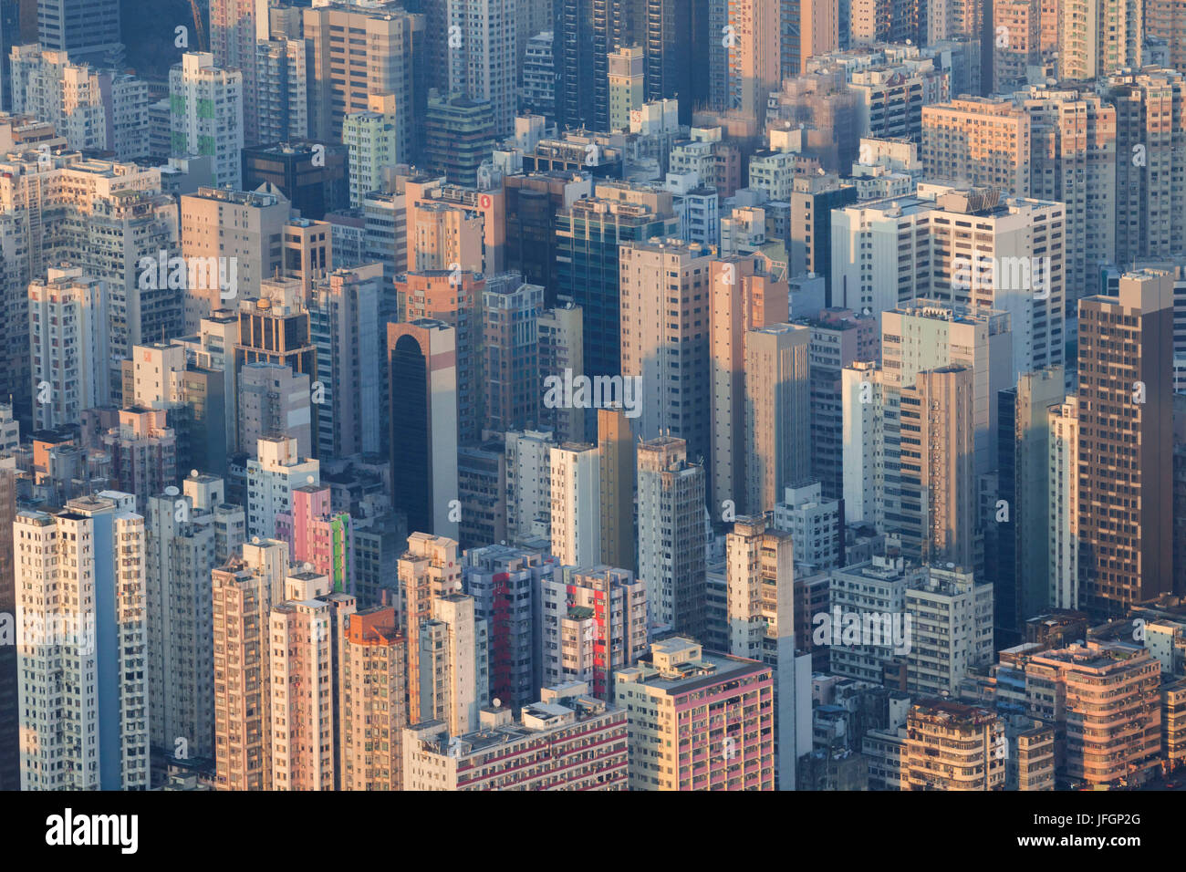 China, Hong Kong, Kowloon, Kowloon Skyline Stock Photo - Alamy