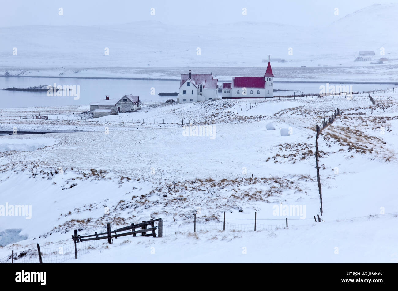 Iceland, the north, northern iceland, Stadur Stock Photo - Alamy