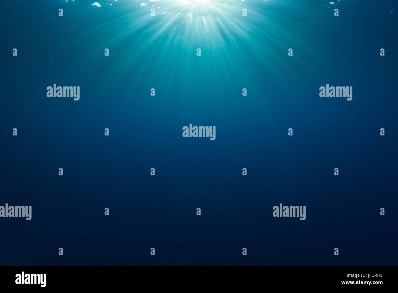 Sunrays in the ocean, Mary Island, the Solomon Islands Stock Photo - Alamy