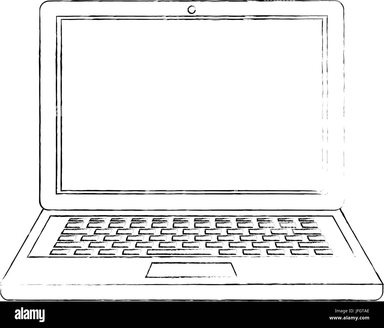 Laptop pc computer icon vector illustration graphic design Stock Vector ...